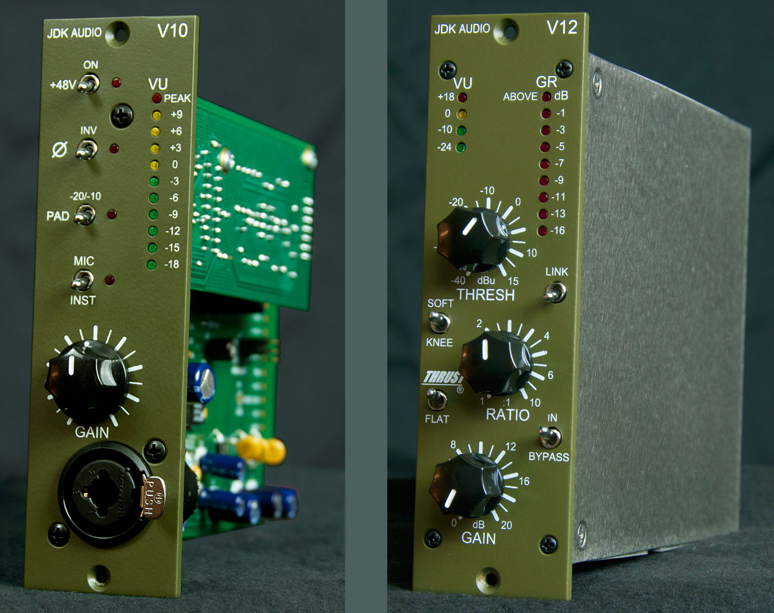 JDK Audio Releases Two New 500 Series Modules: V10 Mic Preamp and V12 ...