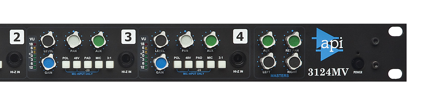 API Announces the New 3124MV Microphone Preamp - API: Automated ...