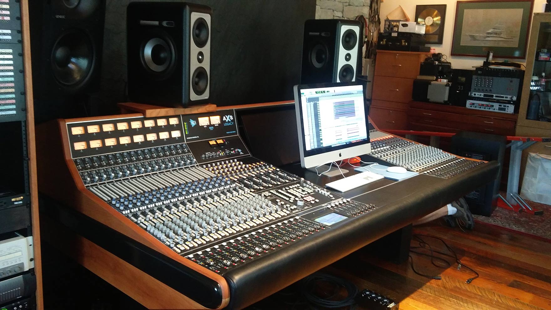 API Legacy AXS Console Installed at Michael Marquart's VA Studio - API ...