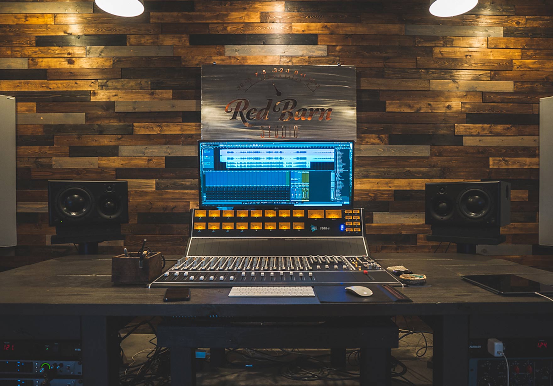 API 1608-II Console Installed at Red Barn Studio - API: Automated ...