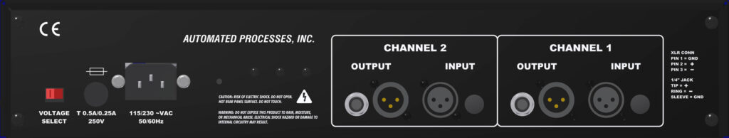 T12 Tube Mic Preamp - API: Automated Processes, Inc.